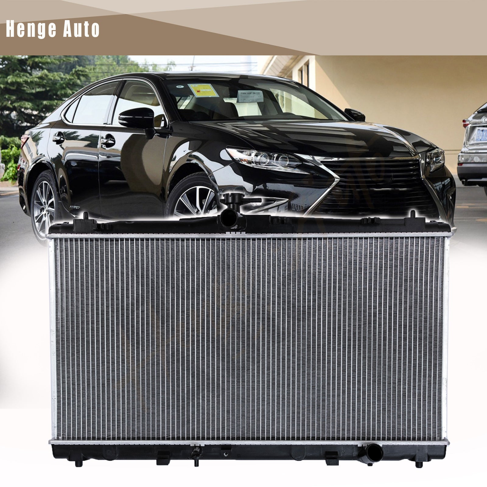 Aluminum Radiator For 2013-2018 Lexus ES300H ES350 LX3010148 – Henge Auto